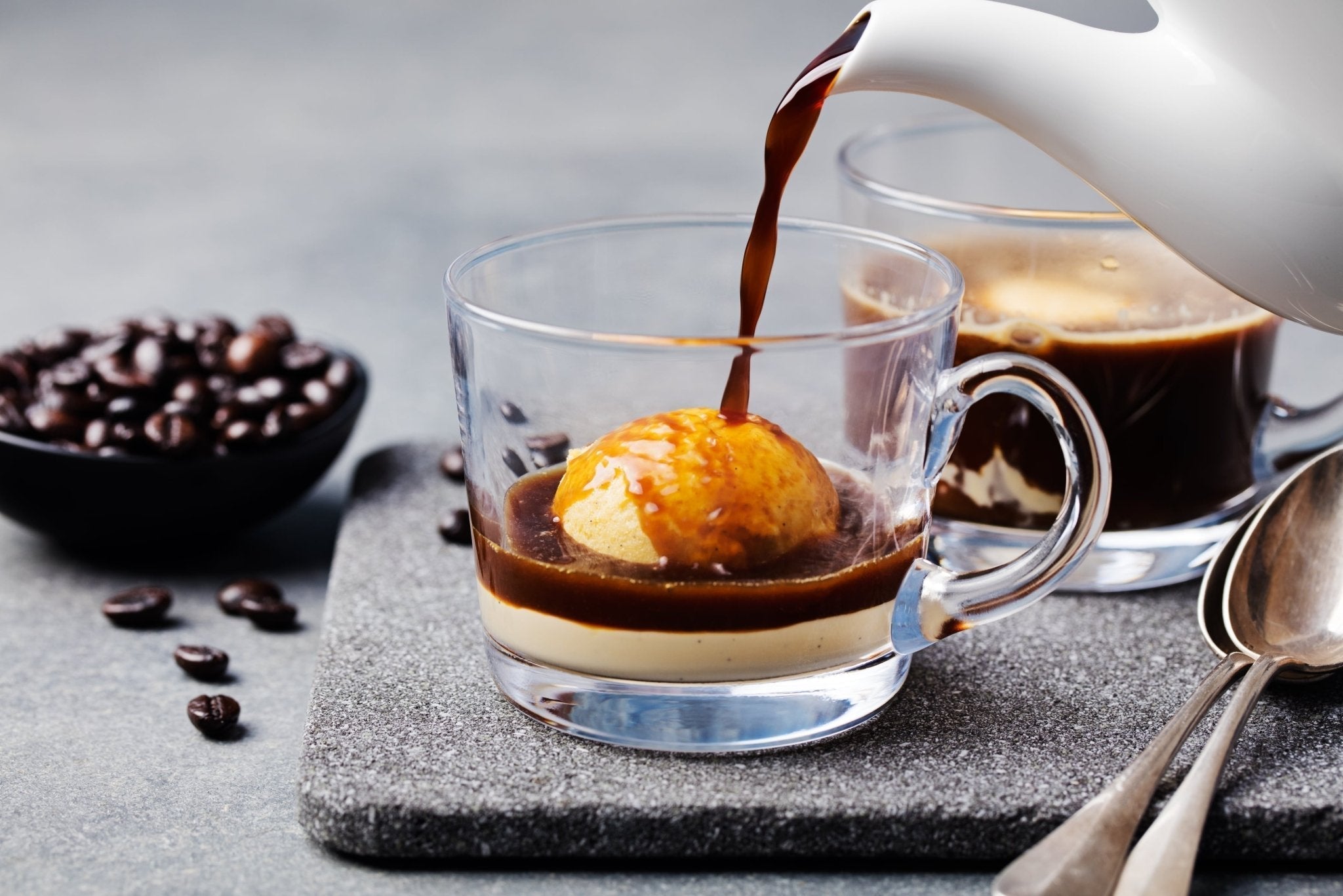 Kaffee-Rezeptidee - Affogato al Caffè – Nibelungentee
